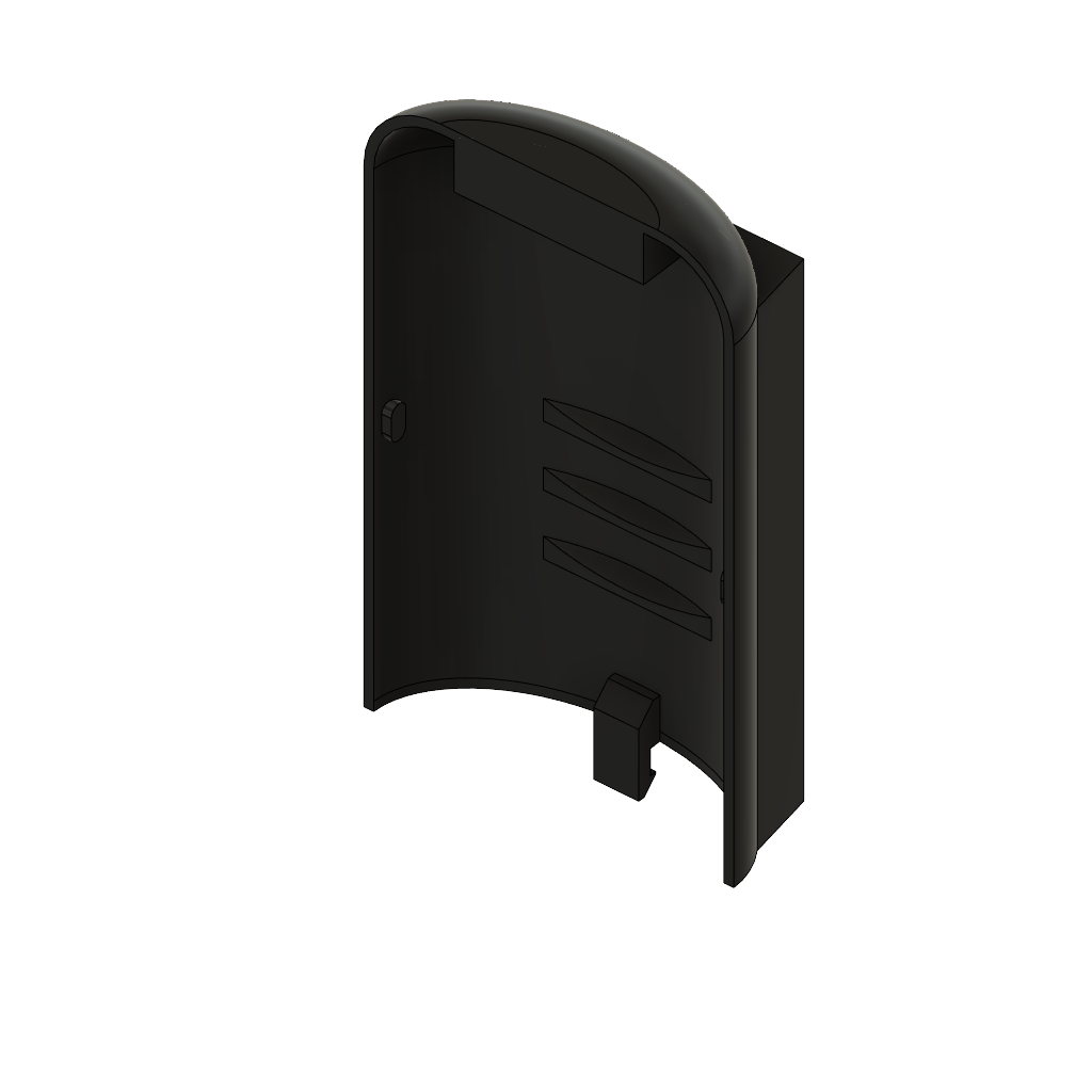 TCL Roku TV RC-AL5 Remote Battery Cover - Flat Bottom by Leightonius ...