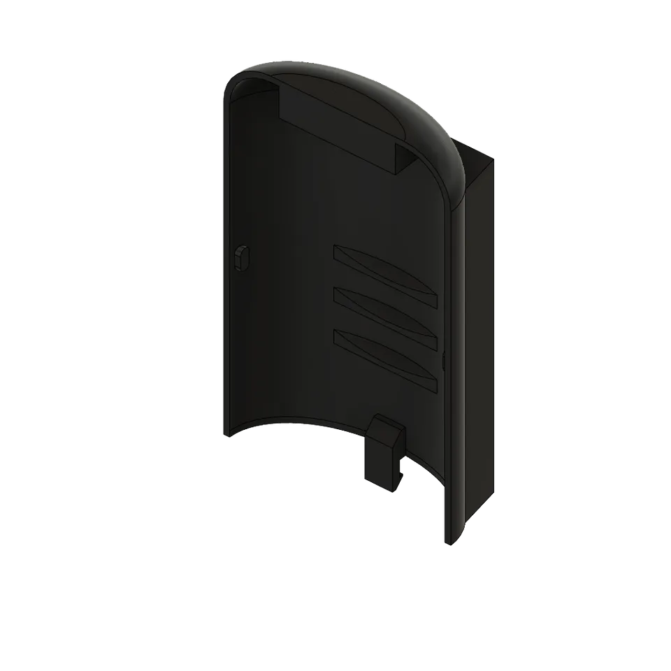 TCL Roku TV RC-AL5 Remote Battery Cover - Flat Bottom by Leightonius ...