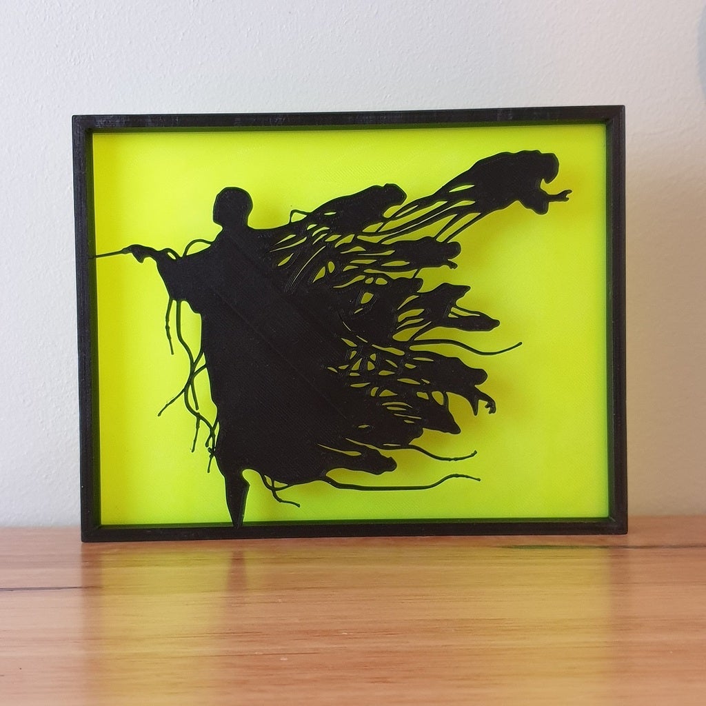 Voldemort Dementor Harry Potter silhouette art by 3DPrintBunny ...