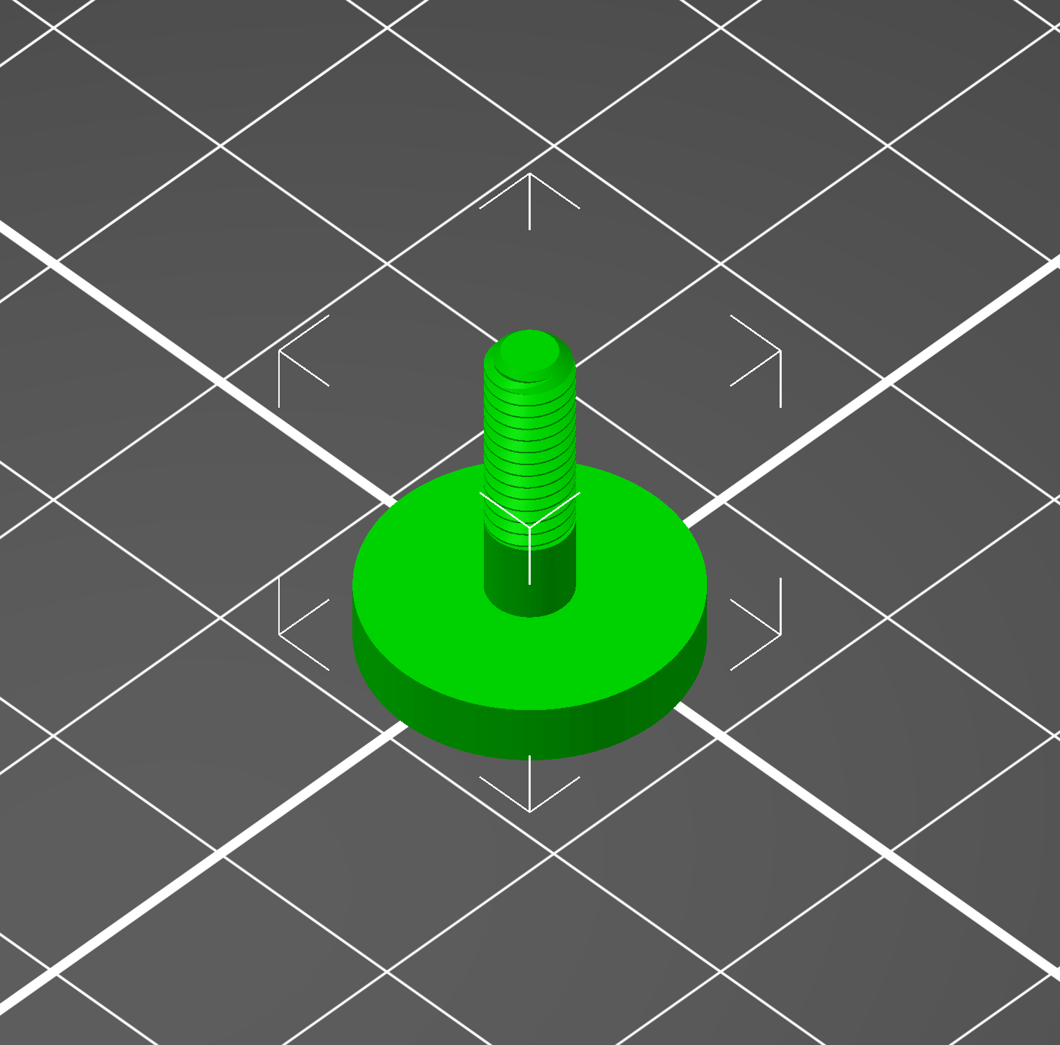 Optitrack M4 marker base by Tyson | Download free STL model ...