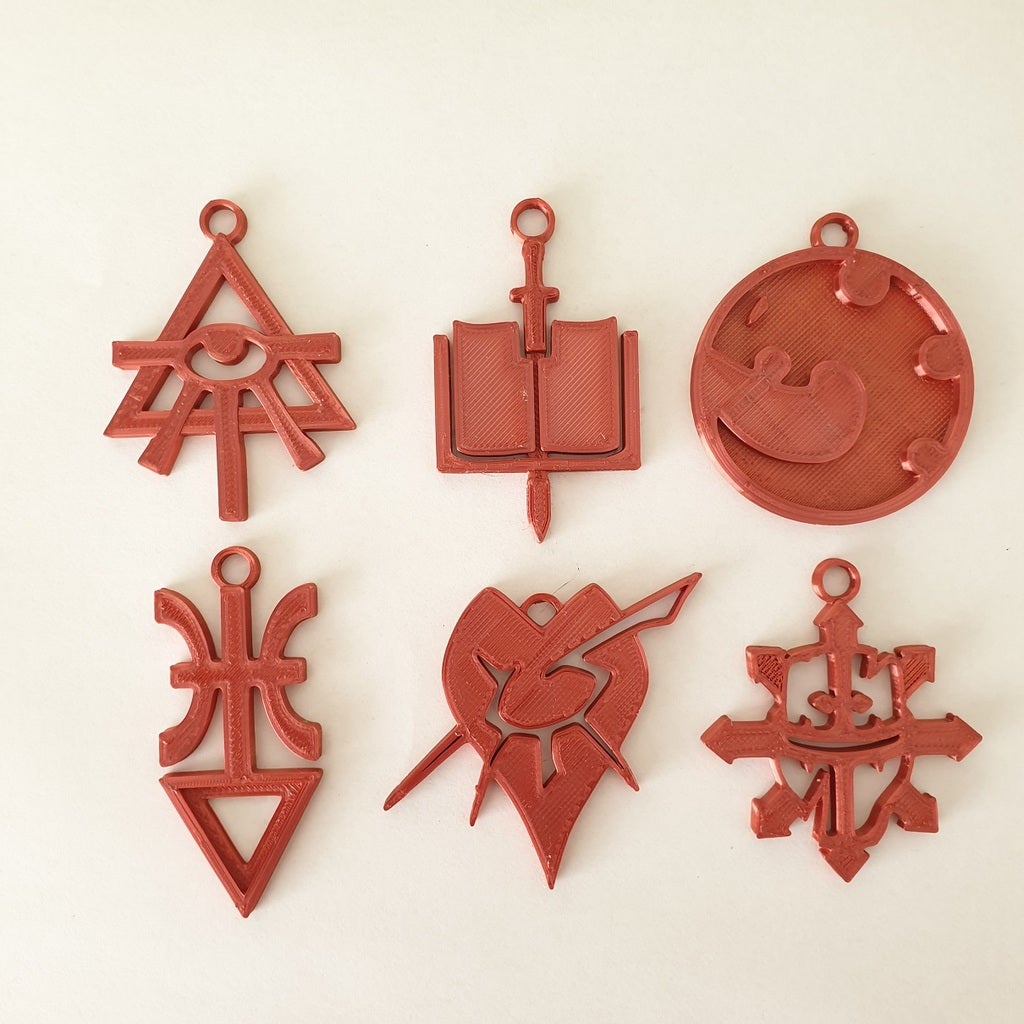 Warhammer 40K Keychains (18 factions) by 3DPrintBunny | Download free ...