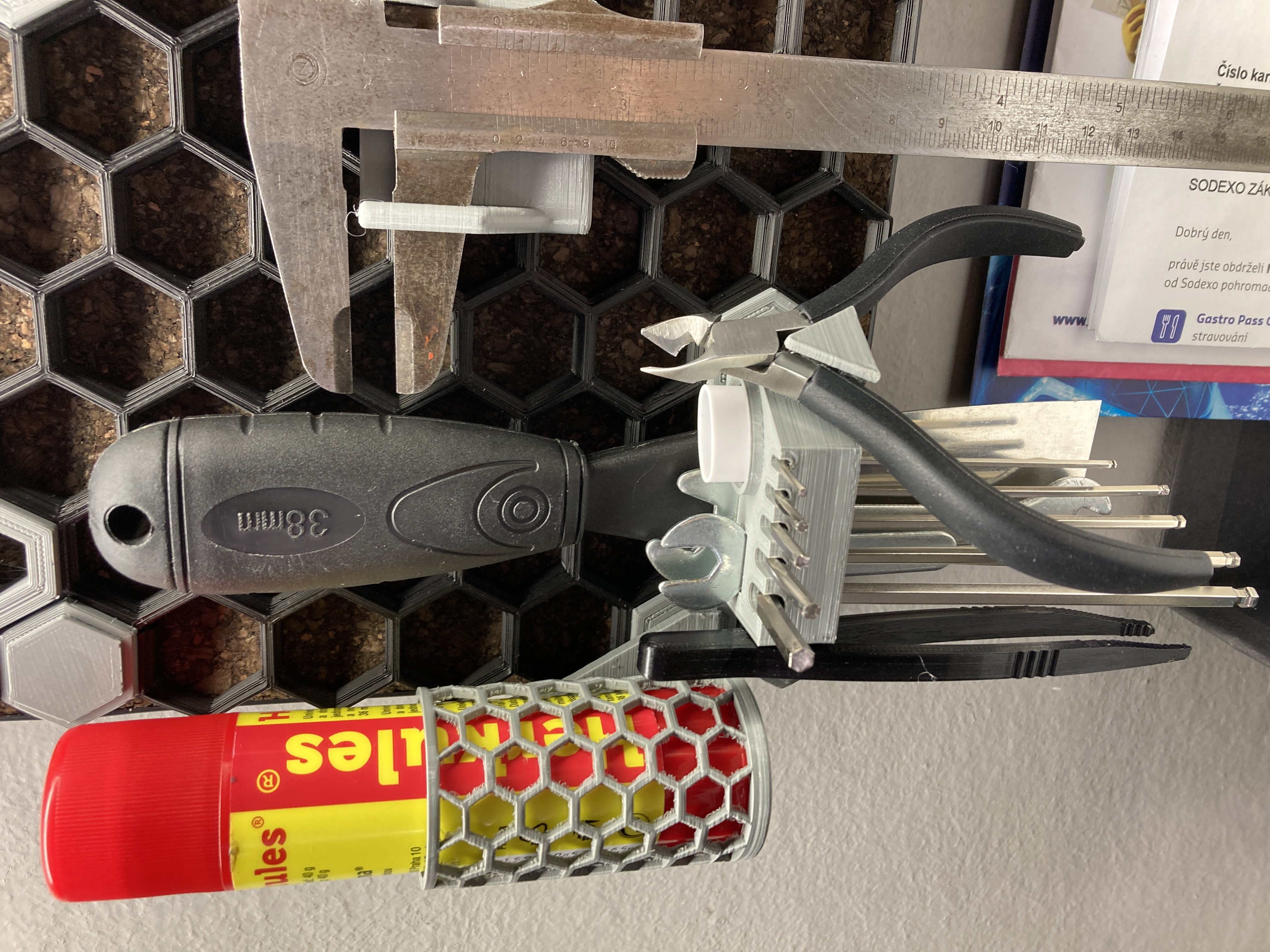 Ender 3 tools Honeycomb mount por Hannes | Descargar modelo STL ...