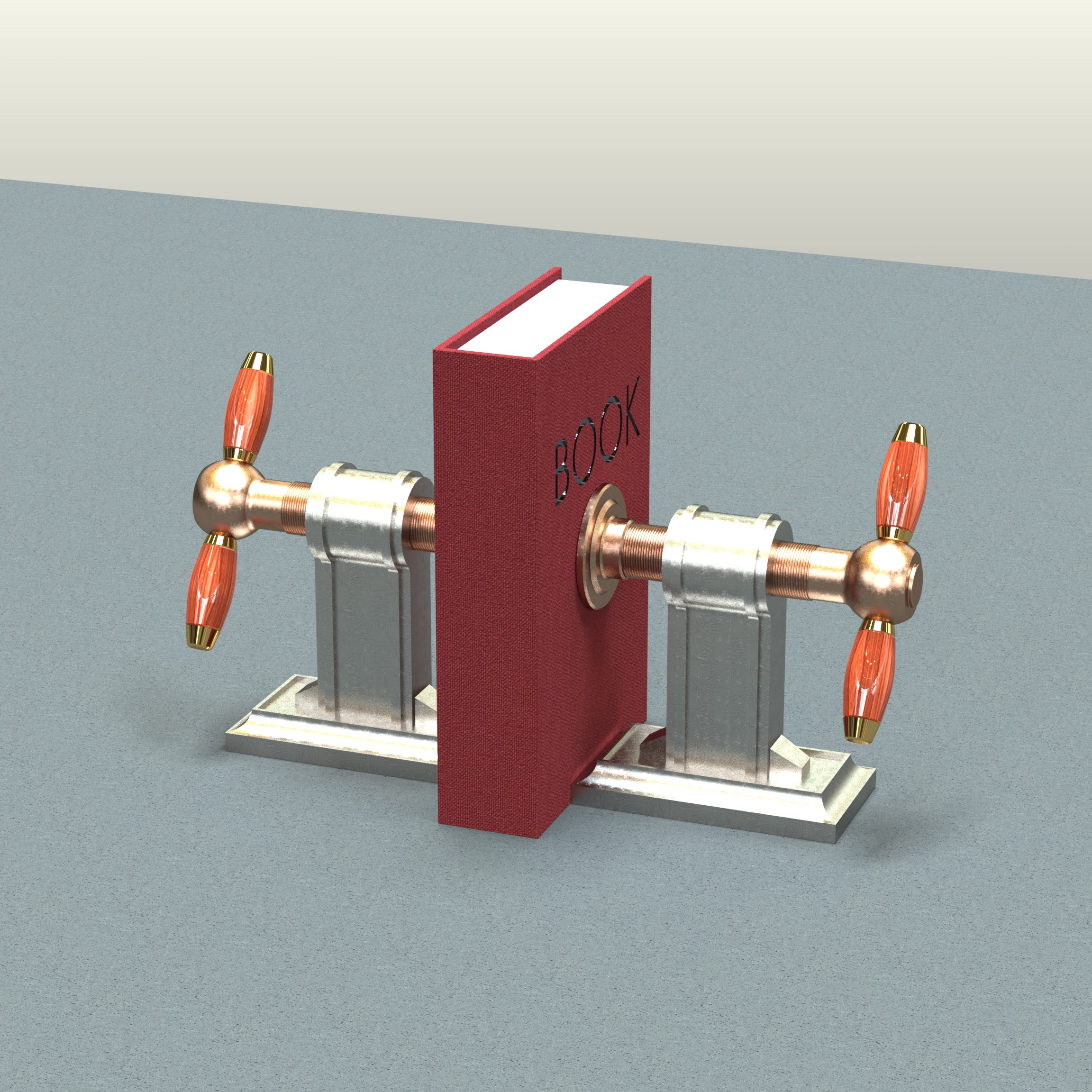 Vise Bookend by slavik kopanov | Download free STL model | Printables.com