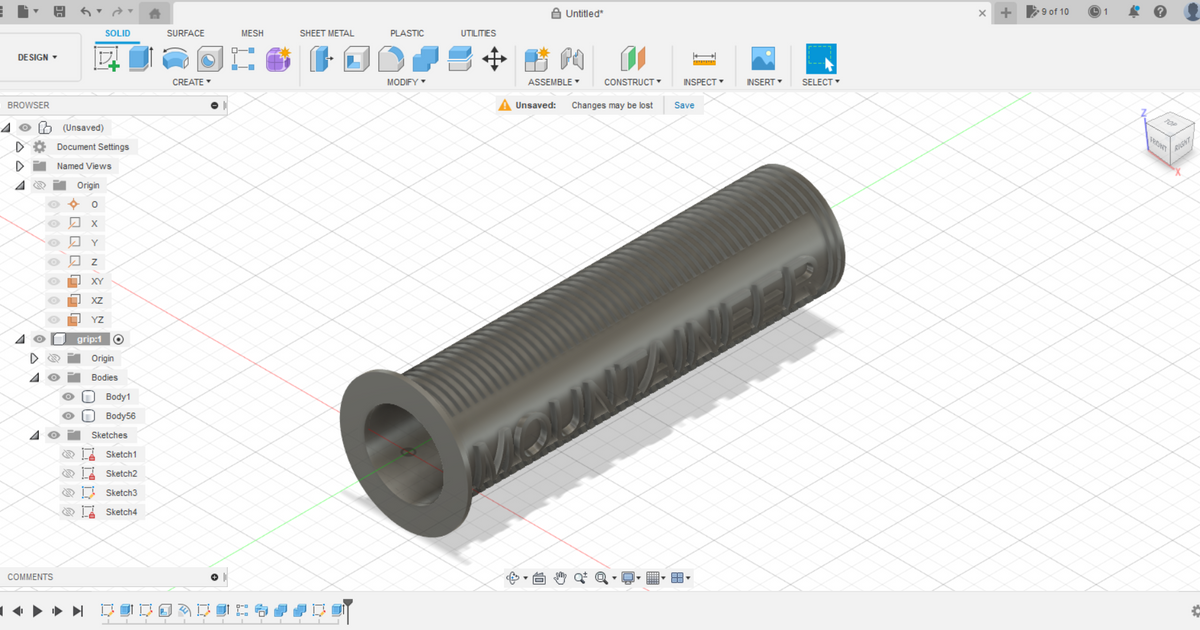 bike grip by srytkfjgs;x | Download free STL model | Printables.com
