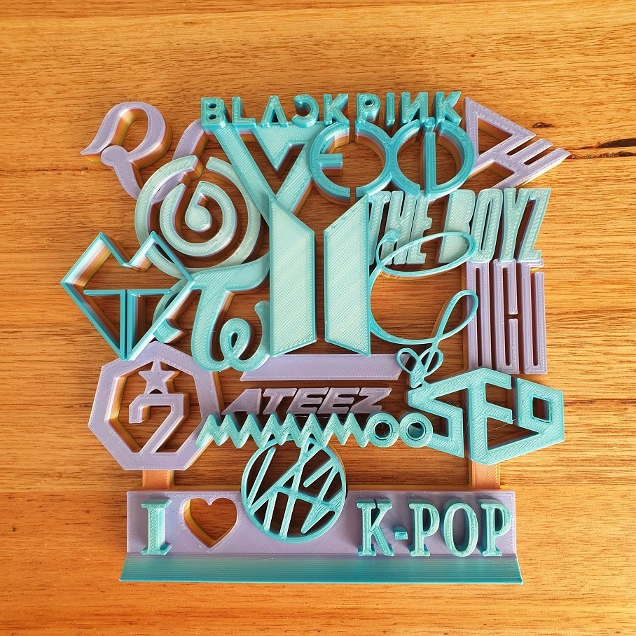 Large KPop ornament by 3DPrintBunny | Download free STL model ...
