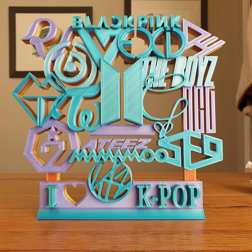 Large KPop ornament by 3DPrintBunny | Download free STL model ...