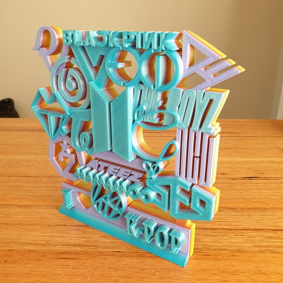 Large KPop ornament by 3DPrintBunny | Download free STL model ...