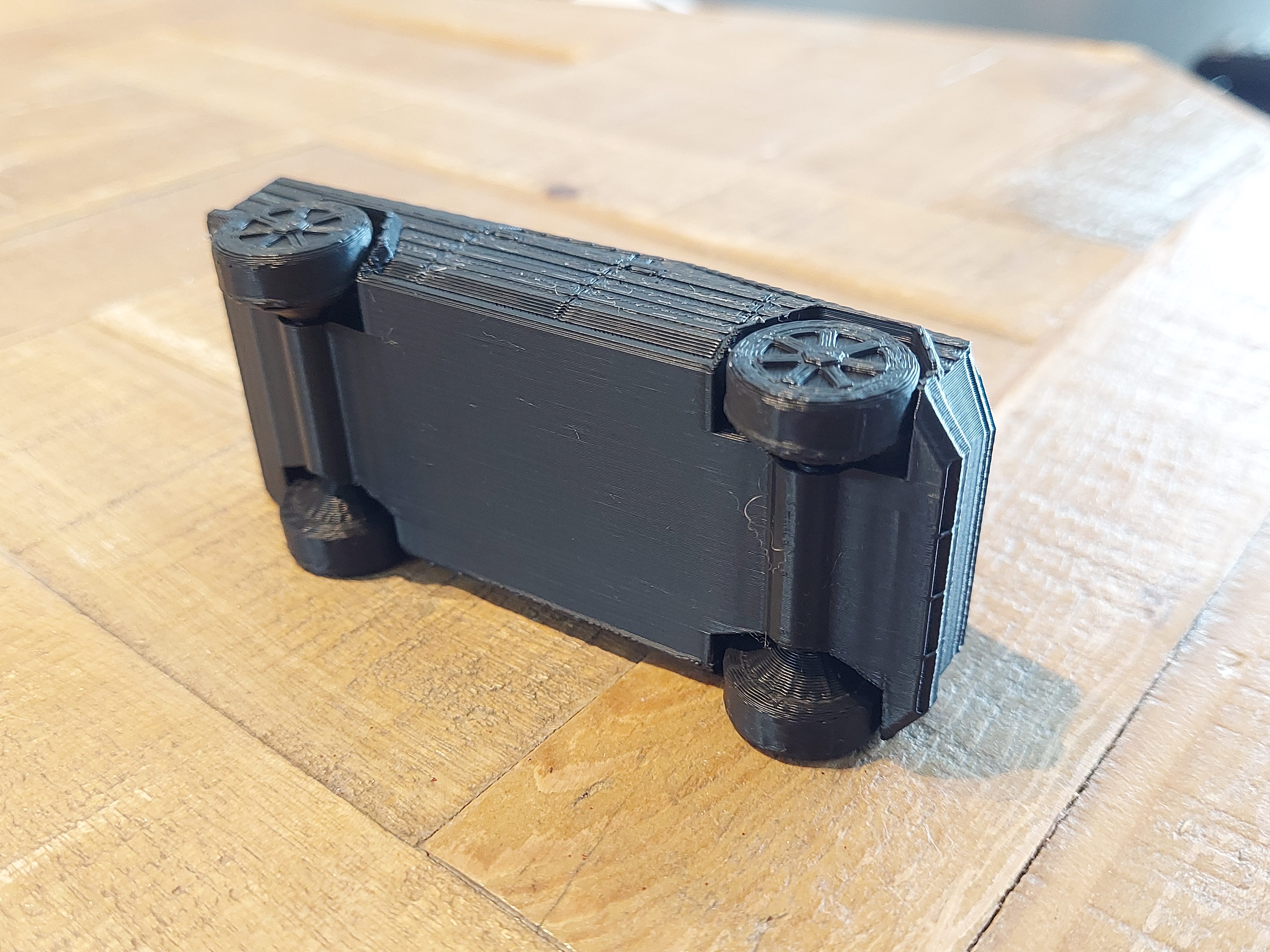 Tesla CyberTruck print in place with moving wheels by Manifold3D ...