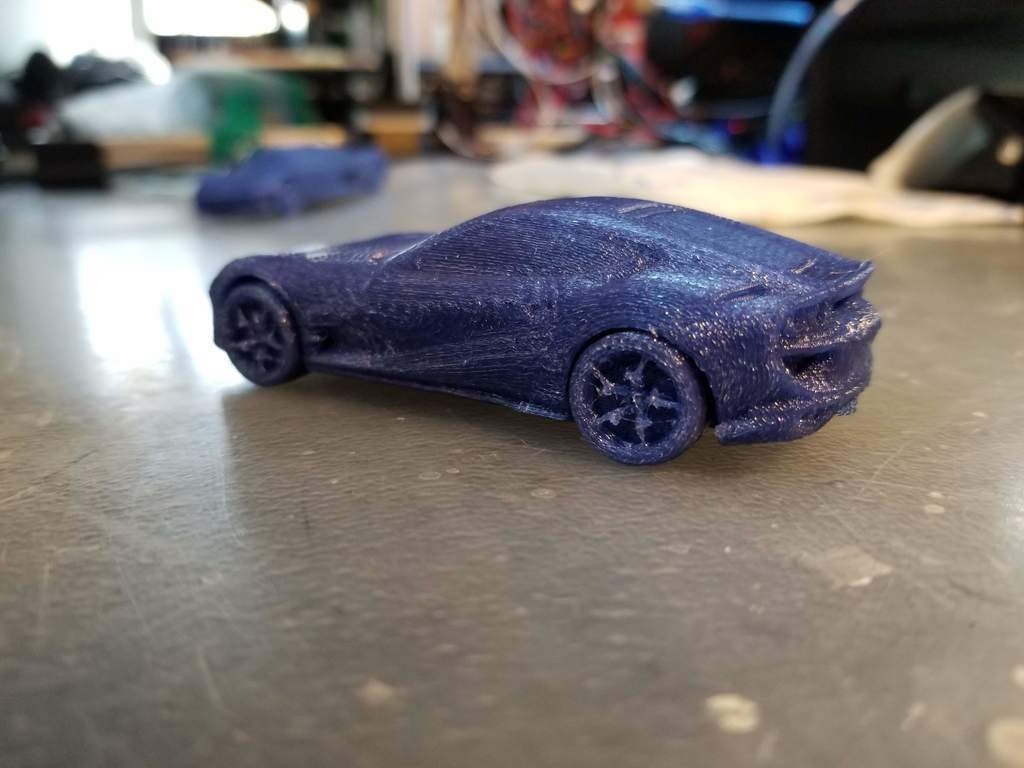 Ferrari 812 Superfast with print in place moving wheels by Manifold3D ...