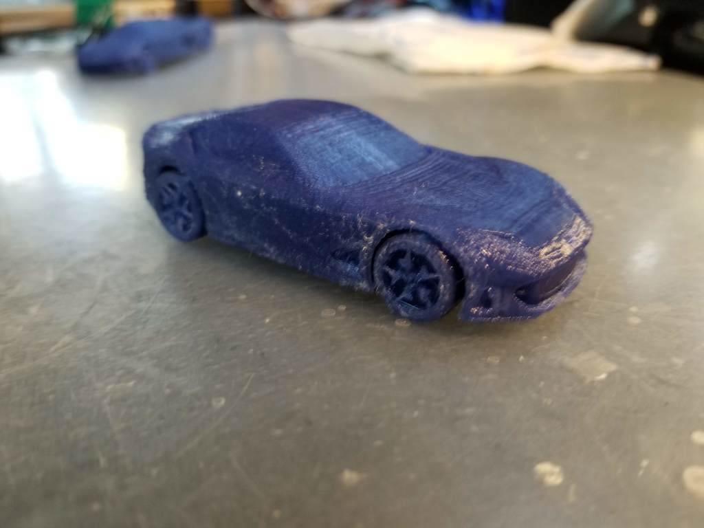 Ferrari 812 Superfast with print in place moving wheels by Manifold3D ...