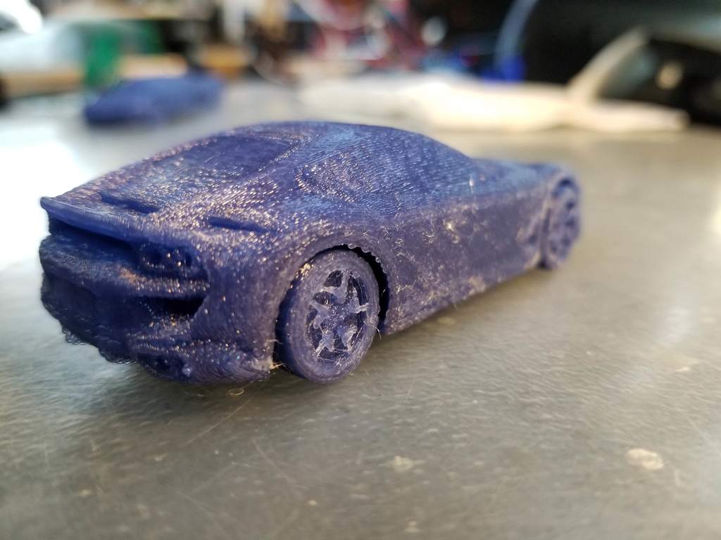 Ferrari 812 Superfast with print in place moving wheels by Manifold3D ...