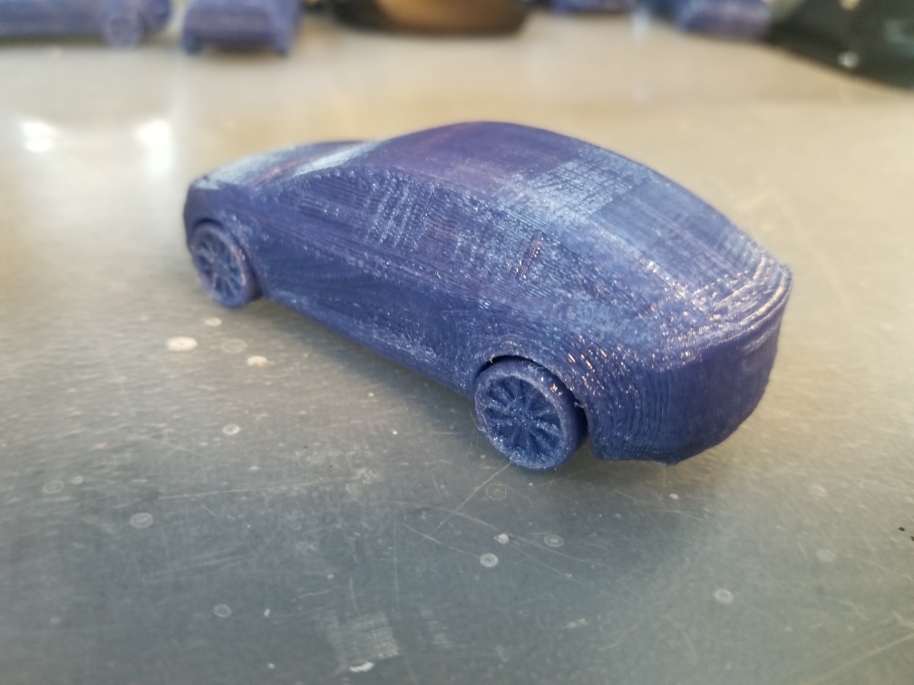 Tesla Model X print in place with moving wheels by Manifold3D ...