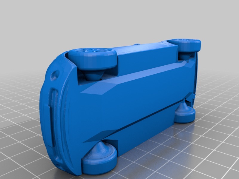 Print in place with moving wheels small cooper by Manifold3D | Download ...