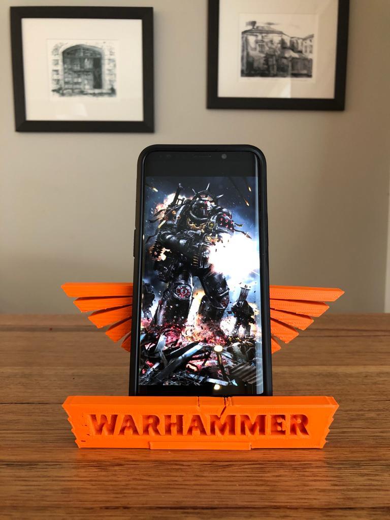 Warhammer 40K Phone stand von 3DPrintBunny | Kostenloses STL-Modell ...