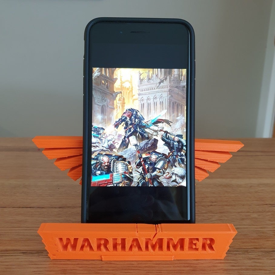Warhammer 40K Phone stand von 3DPrintBunny | Kostenloses STL-Modell ...