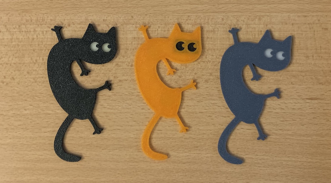 Magnetic Hanging Cat by Dark Squirrel Designs | Download free STL model ...