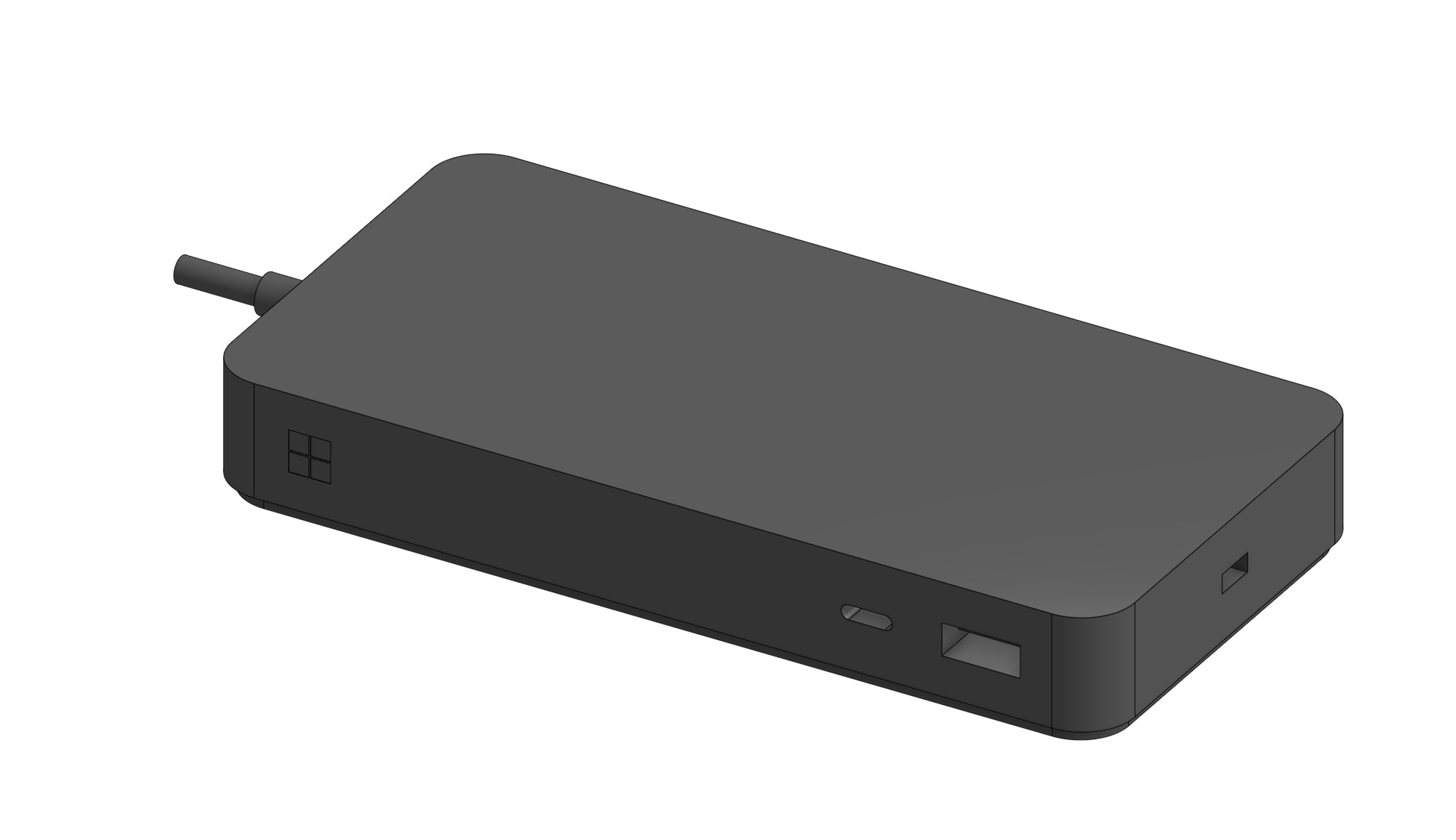 Microsoft Surface Thunderbolt 4 Dock by DockGuy | Download free STL ...