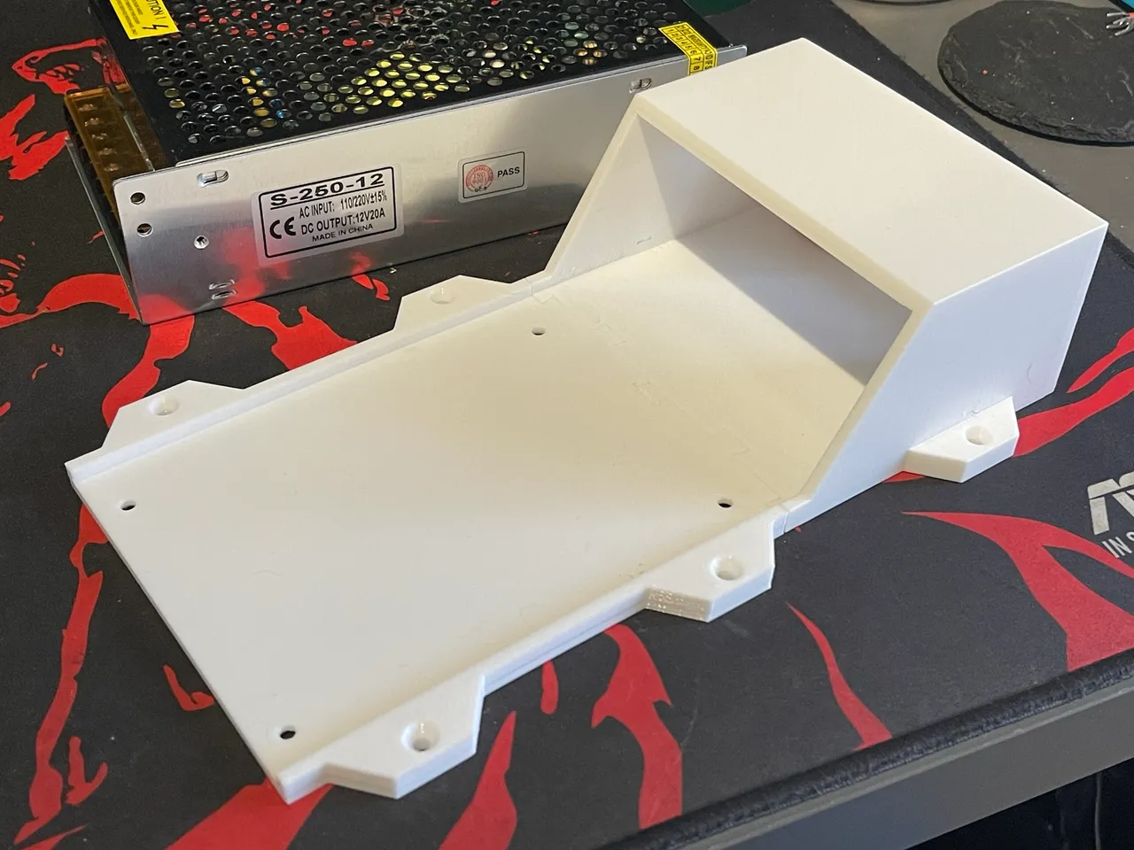 PSU cover With XT60 Sockets by Cerberus | Download free STL model ...