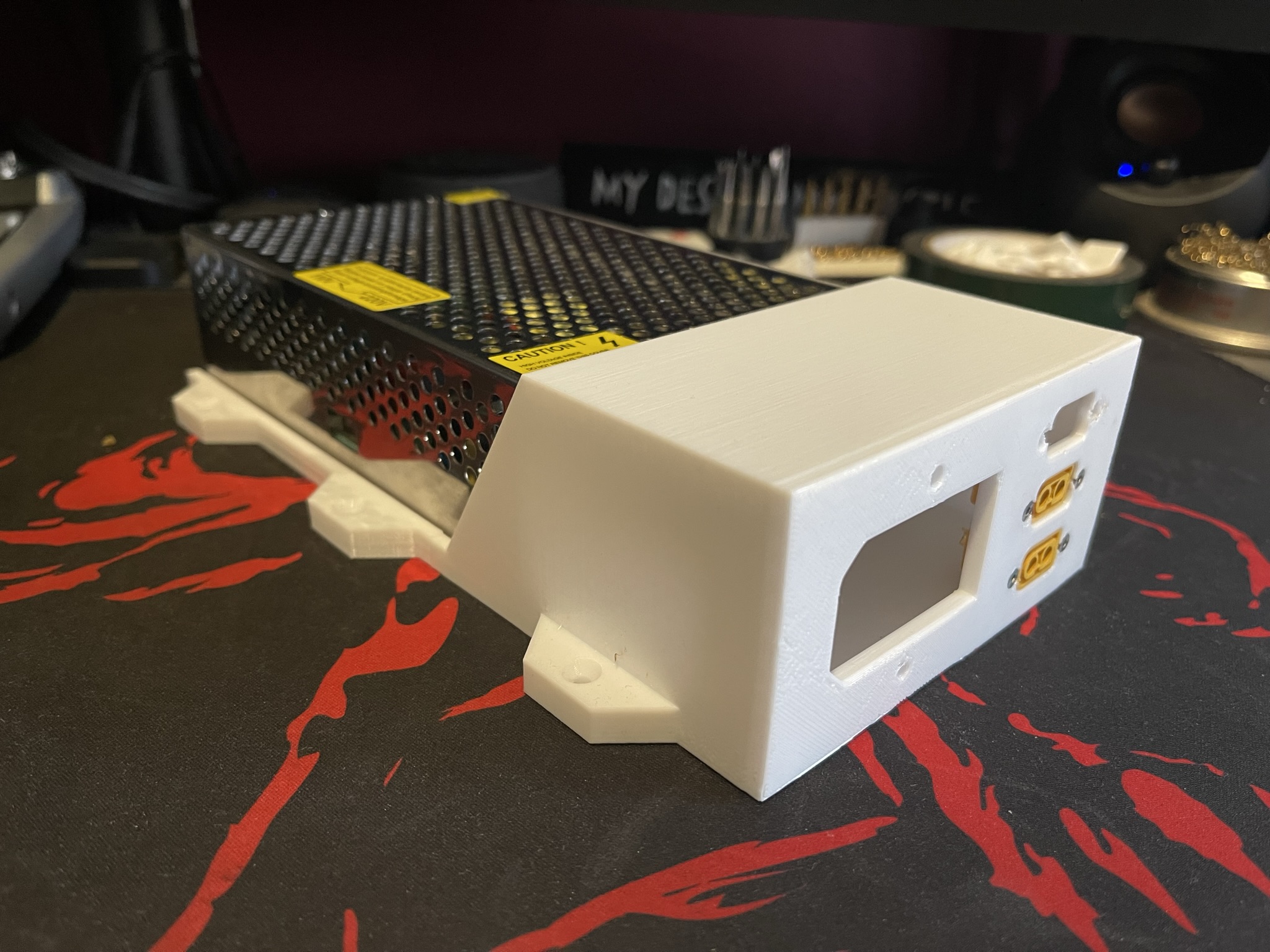 PSU cover With XT60 Sockets by Cerberus | Download free STL model ...