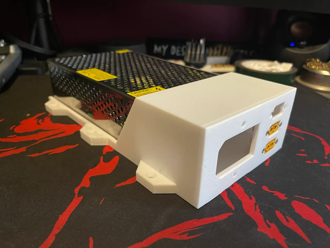 PSU cover With XT60 Sockets by Cerberus | Download free STL model ...