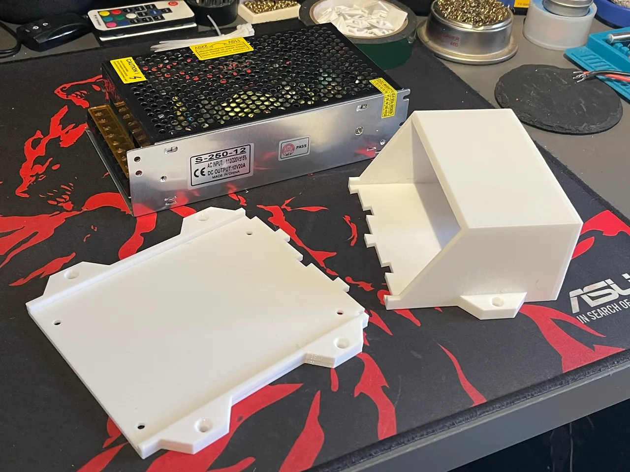 PSU cover With XT60 Sockets by Cerberus | Download free STL model ...