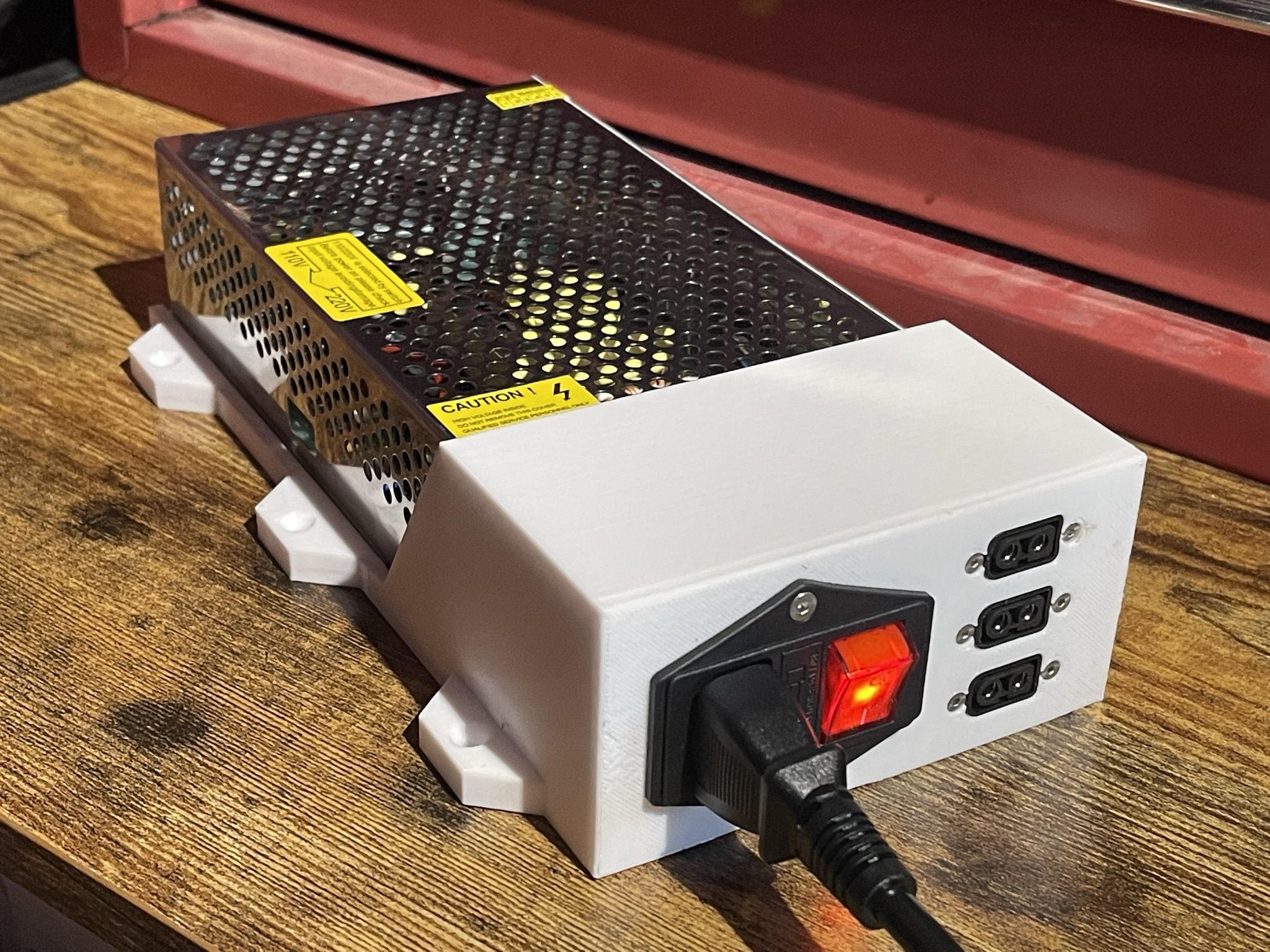 PSU cover With XT60 Sockets by Cerberus | Download free STL model ...