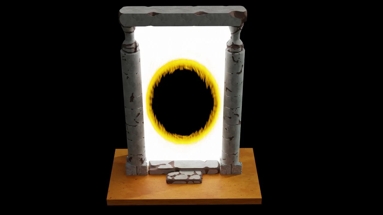 PORTAL GATE by Ahmed Alsarraf | Download free STL model | Printables.com