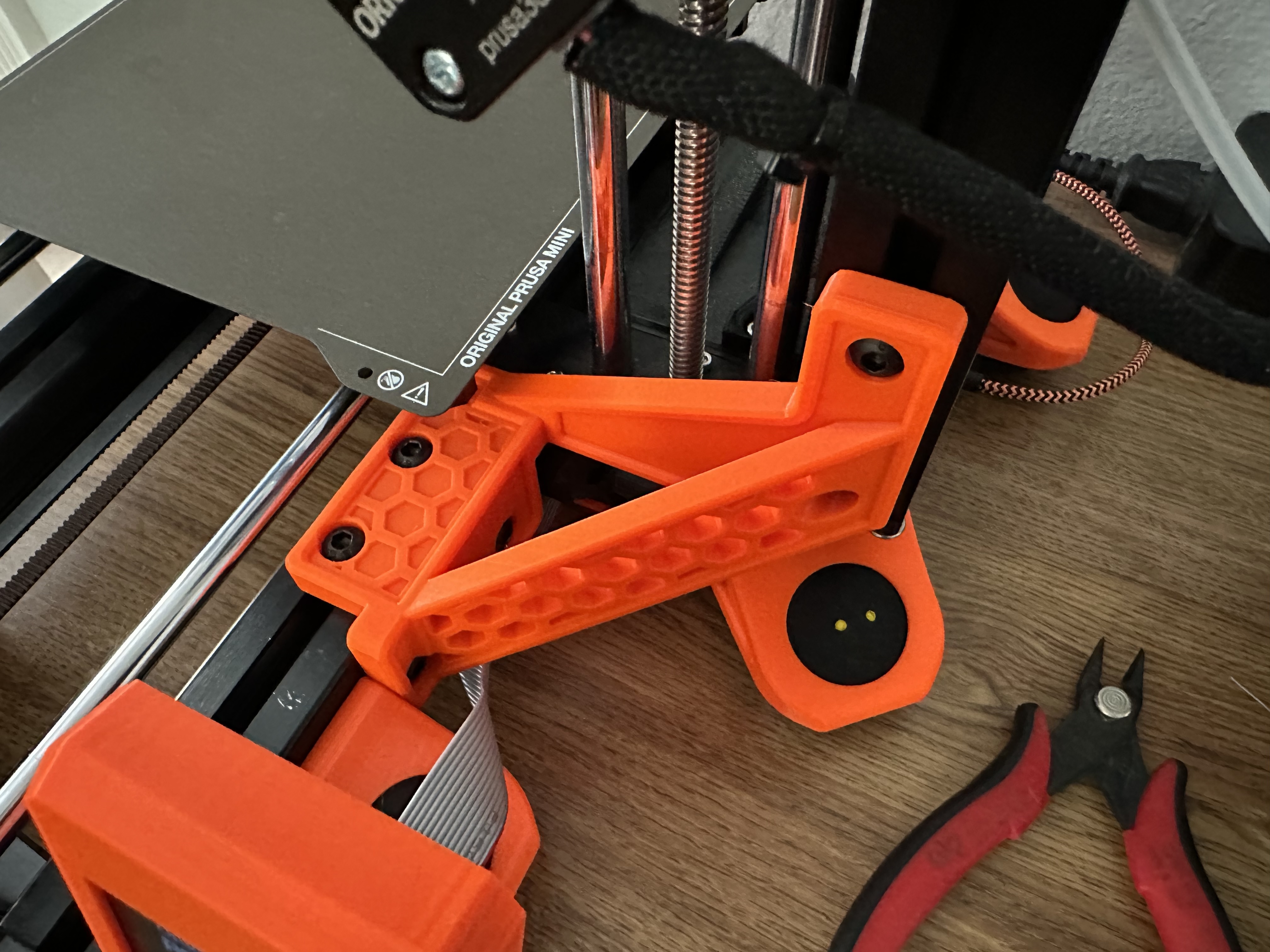 Prusa Mini Z axis Support Brace/Bracket by Brian | Download free STL ...