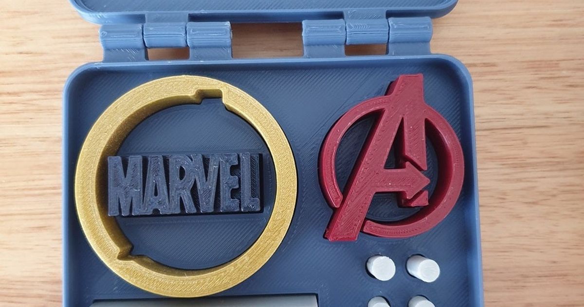 Marvel Avengers in a box by 3DPrintBunny | Download free STL model ...