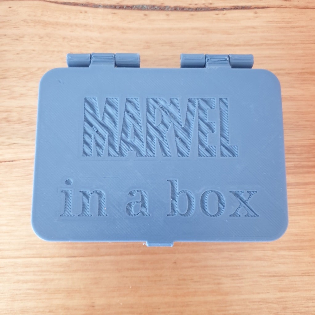 Marvel Avengers in a box by 3DPrintBunny | Download free STL model ...