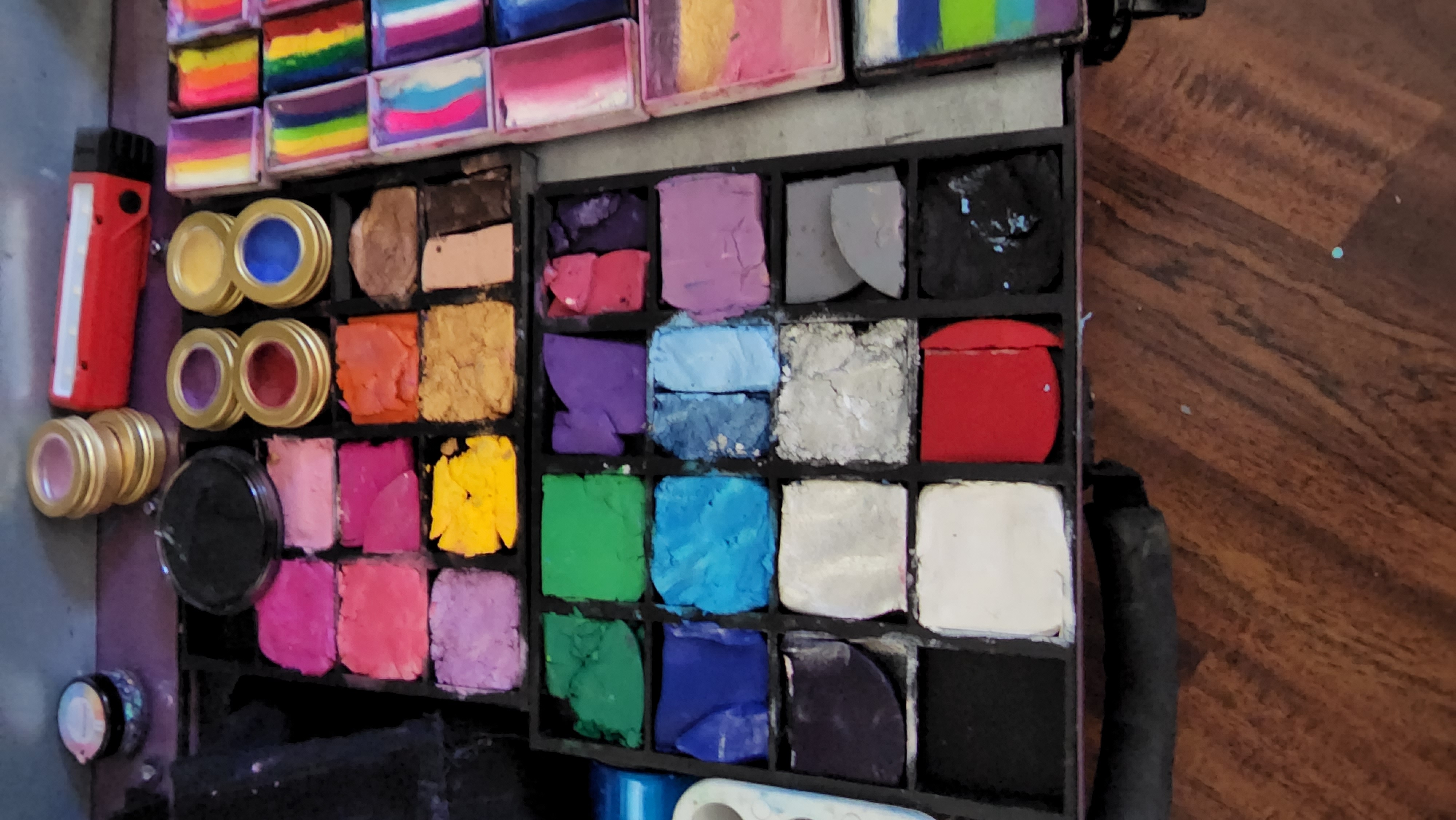 4 x 4 Paint cakes tray by wmk75 | Download free STL model | Printables.com