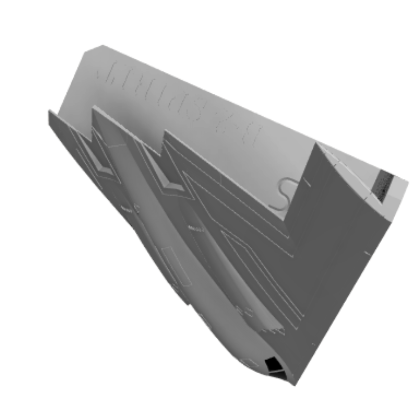 B-2A Bookends by Lionel SAVOCA | Download free STL model | Printables.com