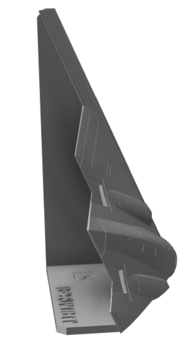 B-2A Bookends by Lionel SAVOCA | Download free STL model | Printables.com