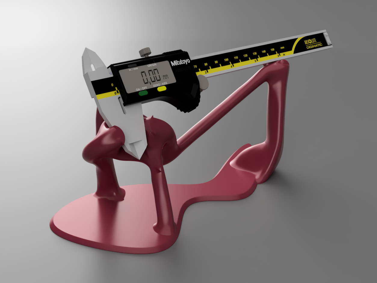 GD Desktop Caliper Stand von BubsBuilds | Kostenloses STL-Modell ...