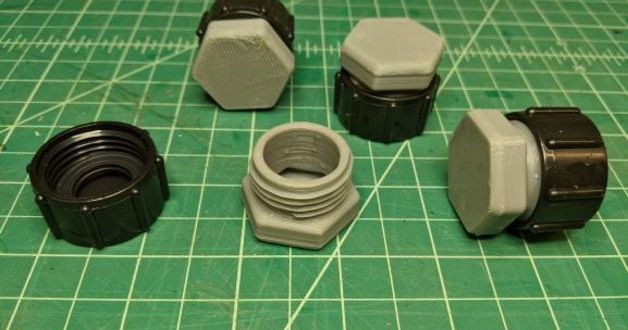 Garden Hose Plug by MoarInfill | Download free STL model | Printables.com