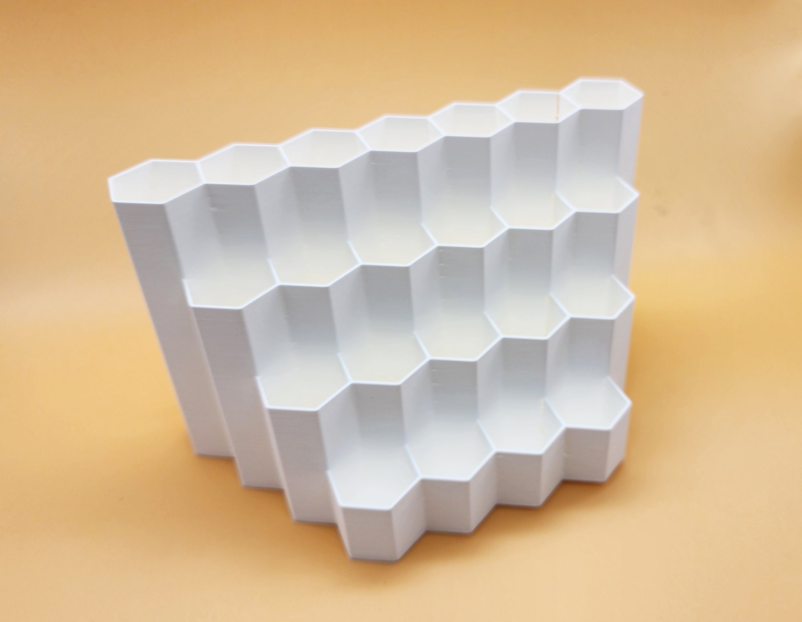 Honeycomb Desk Organizer w/Letter Slot by Triple G Workshop | Download ...