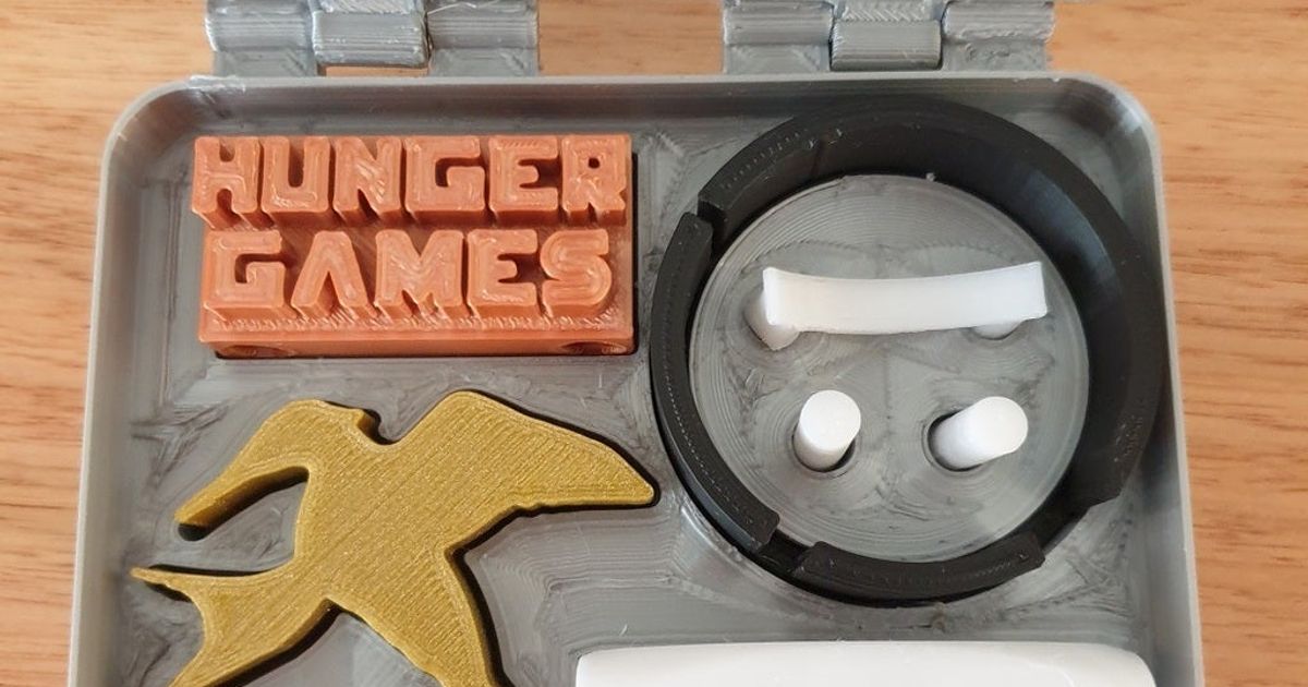 Hunger Games in a box by 3DPrintBunny | Download free STL model ...