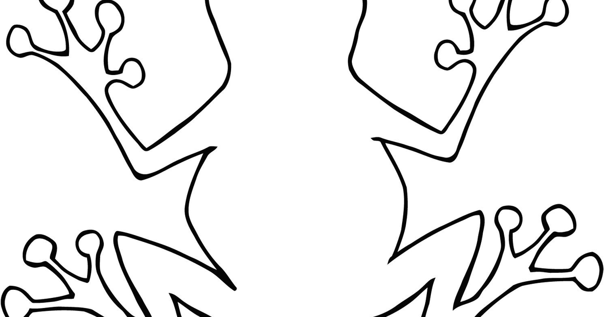 Frog outline by B&B TECH | Download free STL model | Printables.com