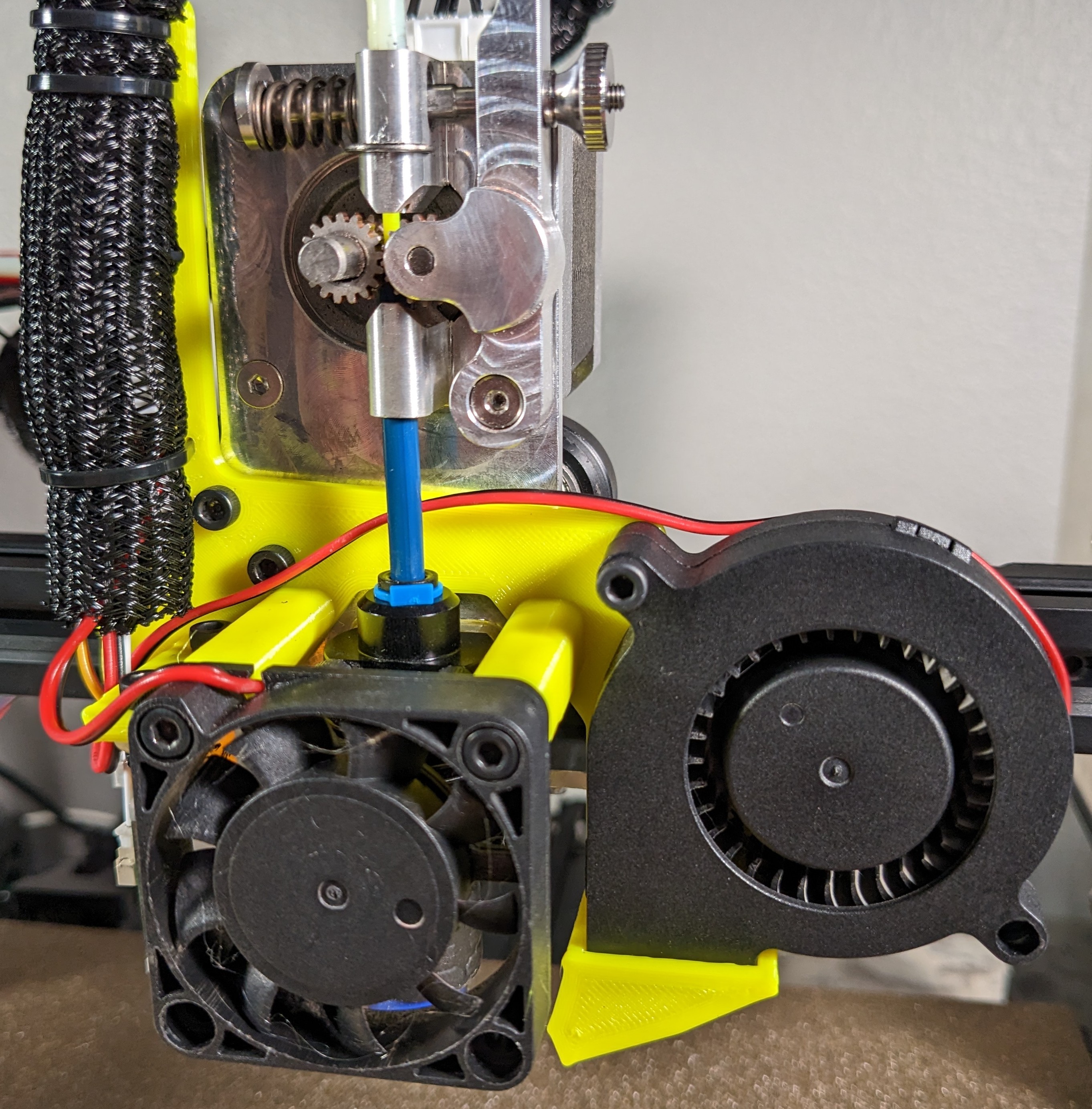 Simple Creality Ender Revo Part Cooling with BLTouch on Microswiss DD ...