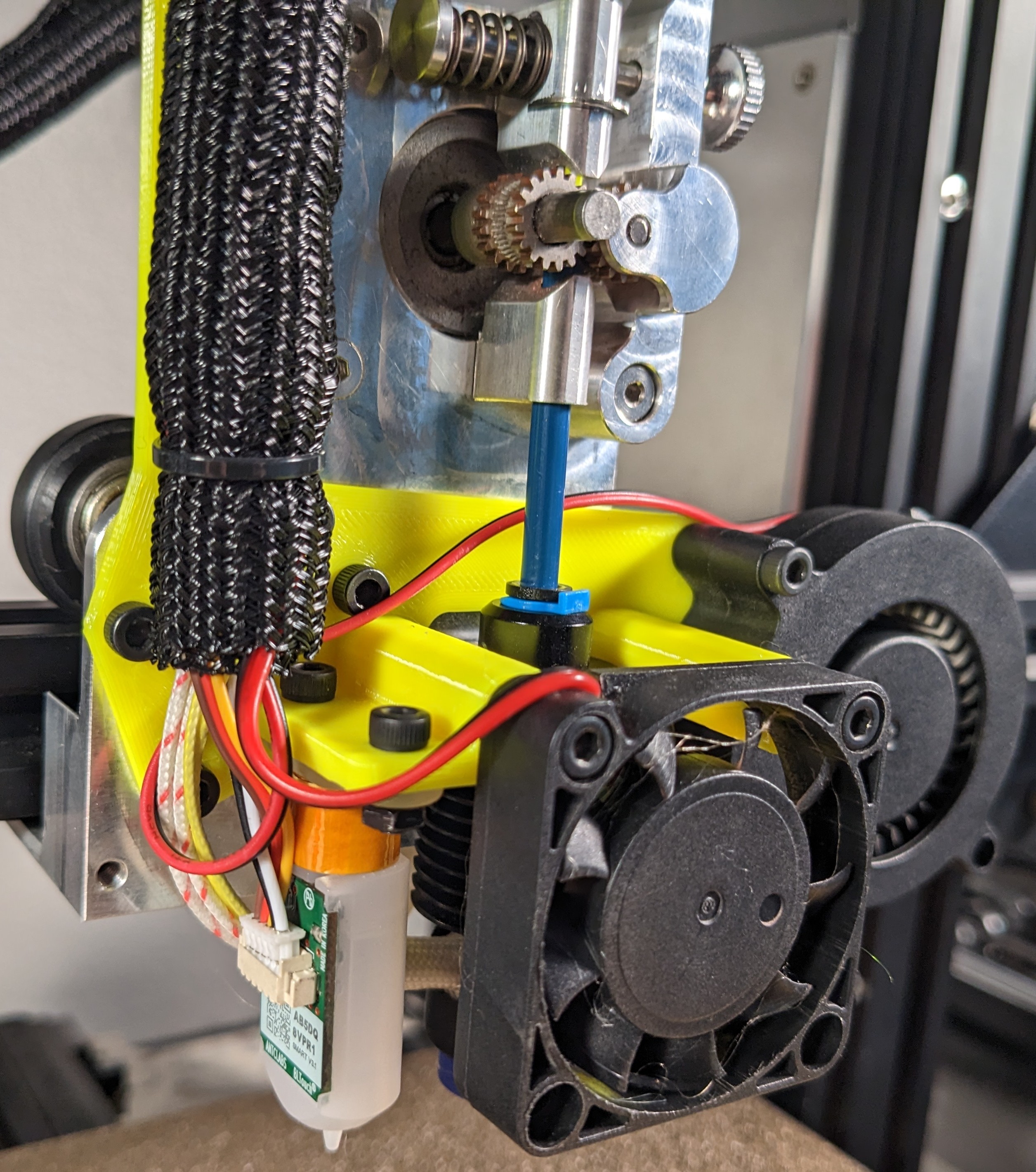 Simple Creality Ender Revo Part Cooling with BLTouch on Microswiss DD ...