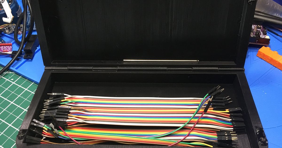 Breadboard Wire Storage Box by TreasureDev | Download free STL model ...