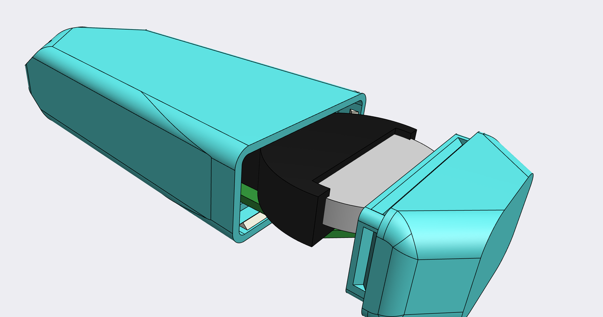 Volvo Sport Key Replacement Case por jgentry | Descargar modelo STL ...