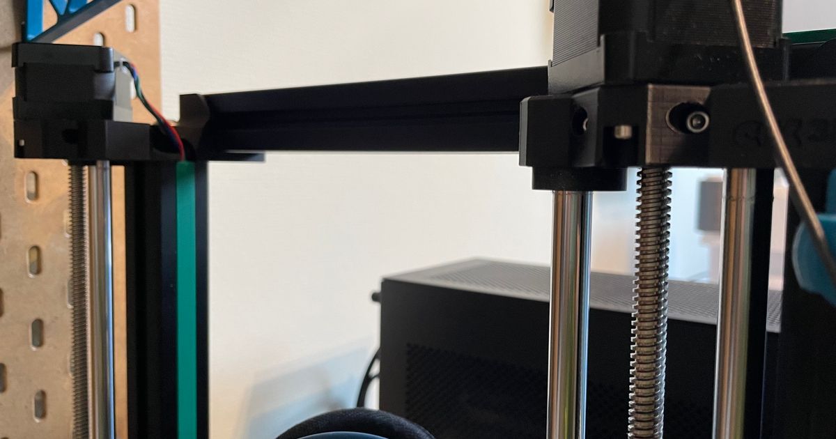 Spacer-clip for 10mm smooth rods by arcDaniel | Download free STL model ...