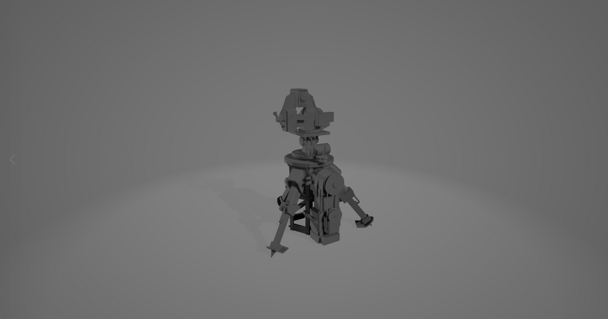 Fallout 4 Turret Workbench by #1Primate | Download free STL model ...