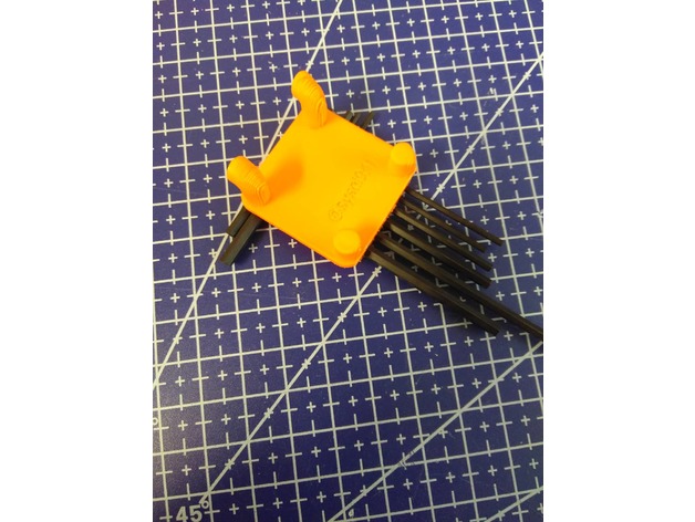 PegBoard prusa i3 mk3 hex key by Sysel | Download free STL model ...