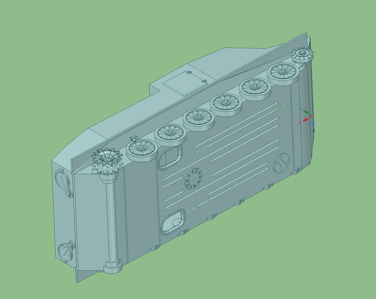 OT 62 Topas 1/10 by Zax | Download free STL model | Printables.com