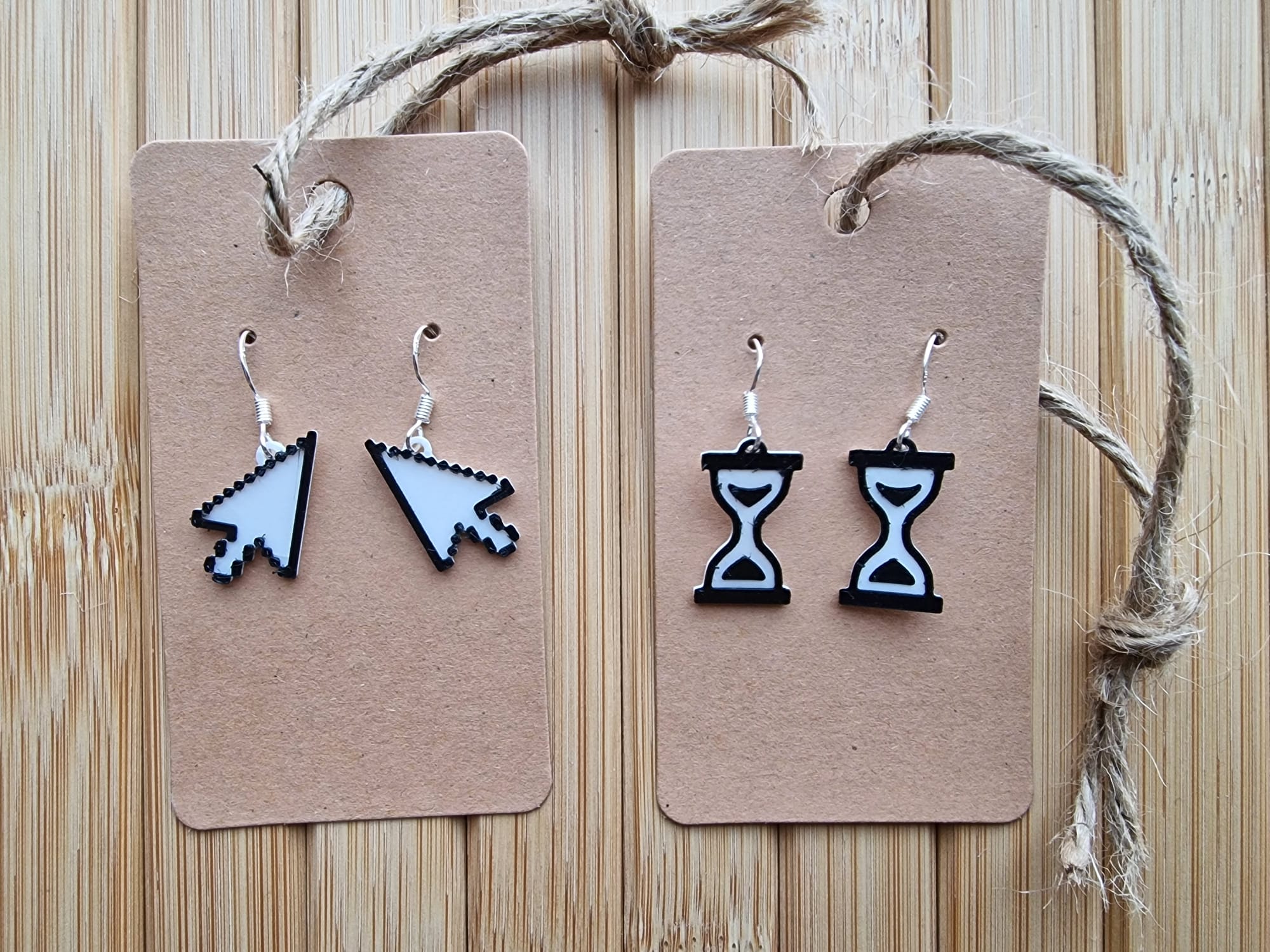 Nerdy cursor earrings by Melix | Download free STL model | Printables.com