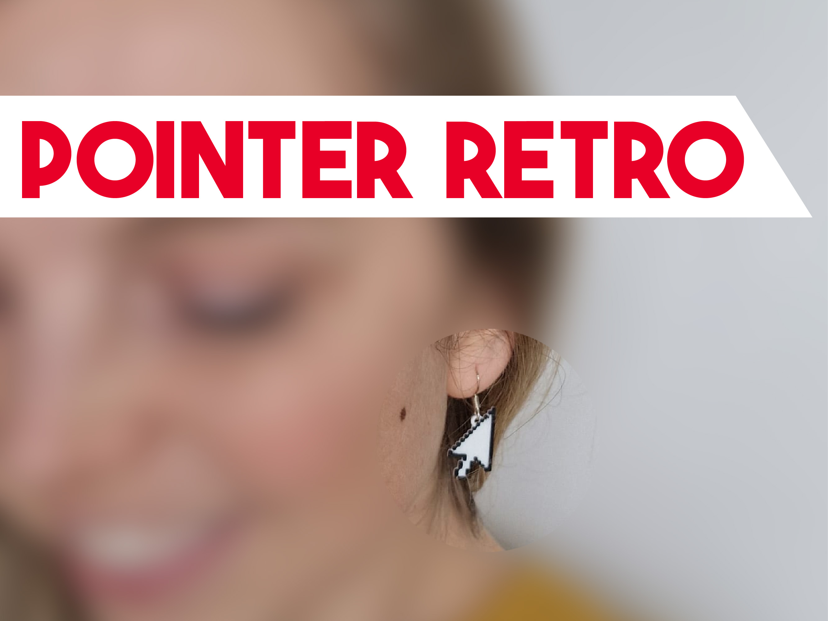 Nerdy cursor earrings by Melix | Download free STL model | Printables.com