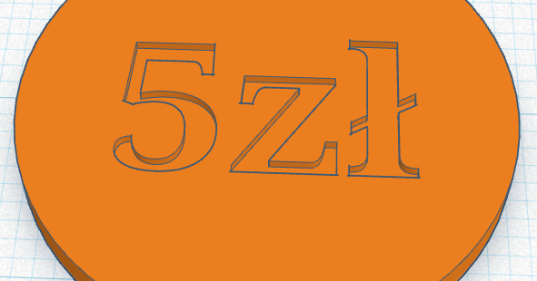 5 PLN Coin by Adam | Download free STL model | Printables.com