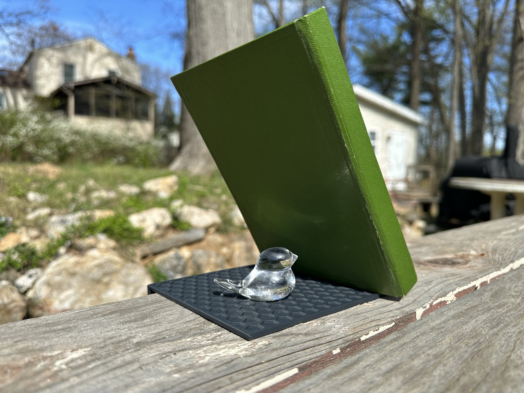 Invisible Book Lean Stand by Dog Box | Download free STL model ...